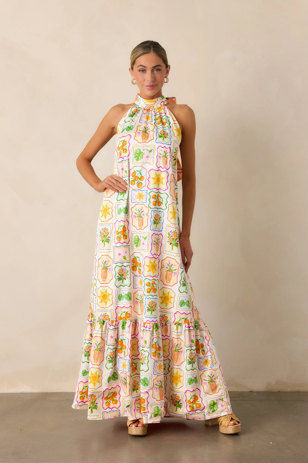 Prosperina Rebecca Reversible Maxi Dress